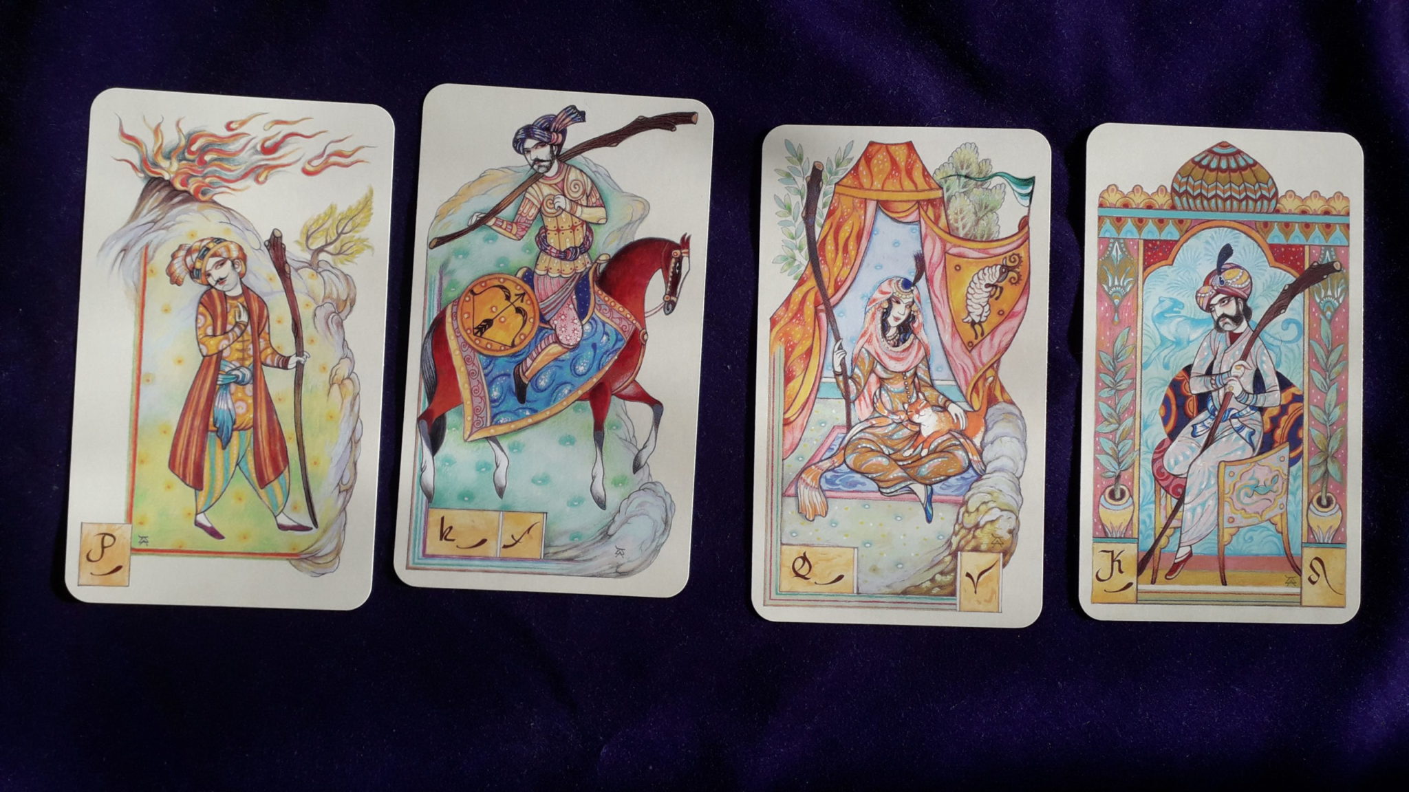 Review: The Orient Tarot by Alexander Daniloff - Tarot Thrones | The ...