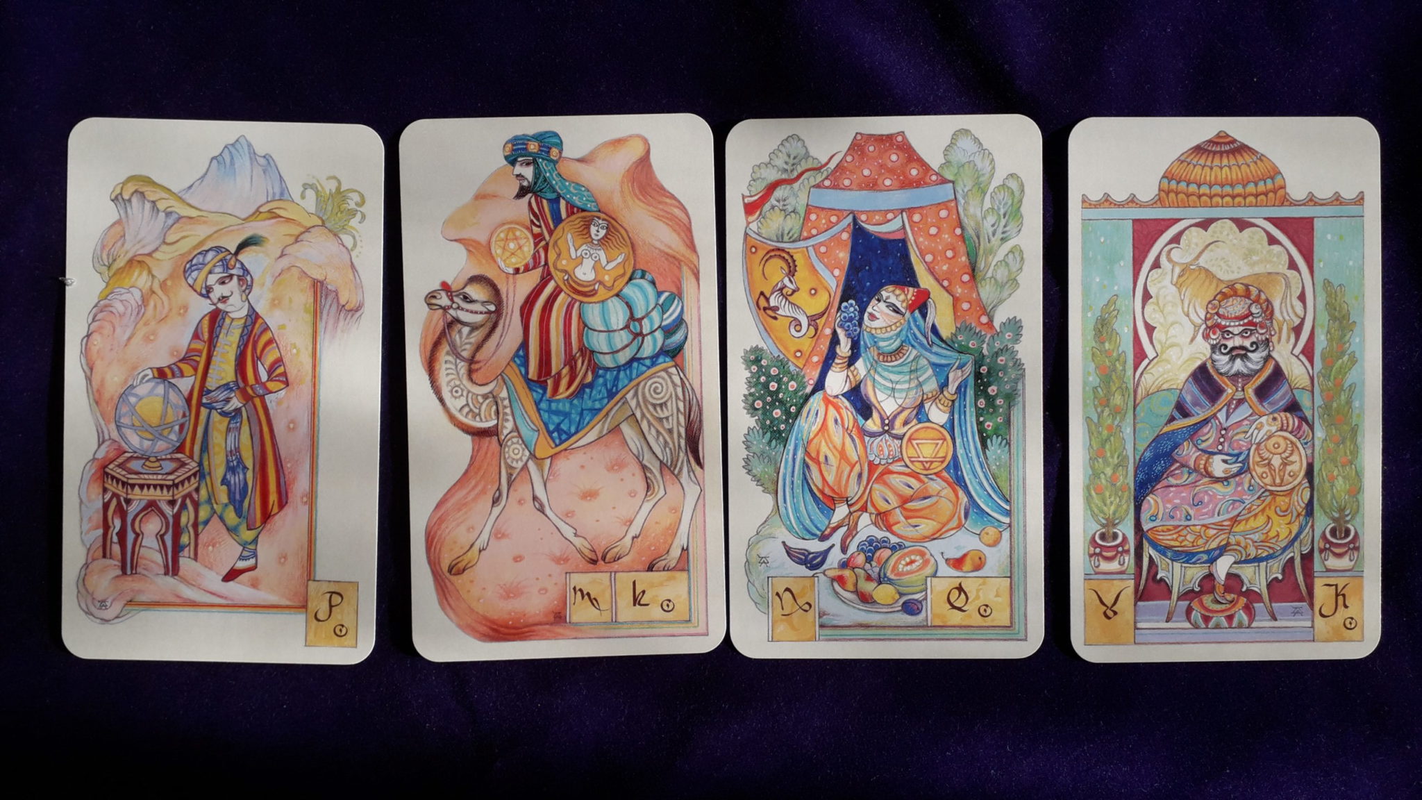 Review: The Orient Tarot by Alexander Daniloff - Tarot Thrones | The ...